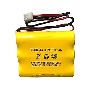 AA900MAH Unitech 6200RP LEDR-1 Lowes 253799 OSA230 3.6V 700MAH 900MAH Battery for Exit Sign Emergency Light NiCd 800mah 600mah 1000mah