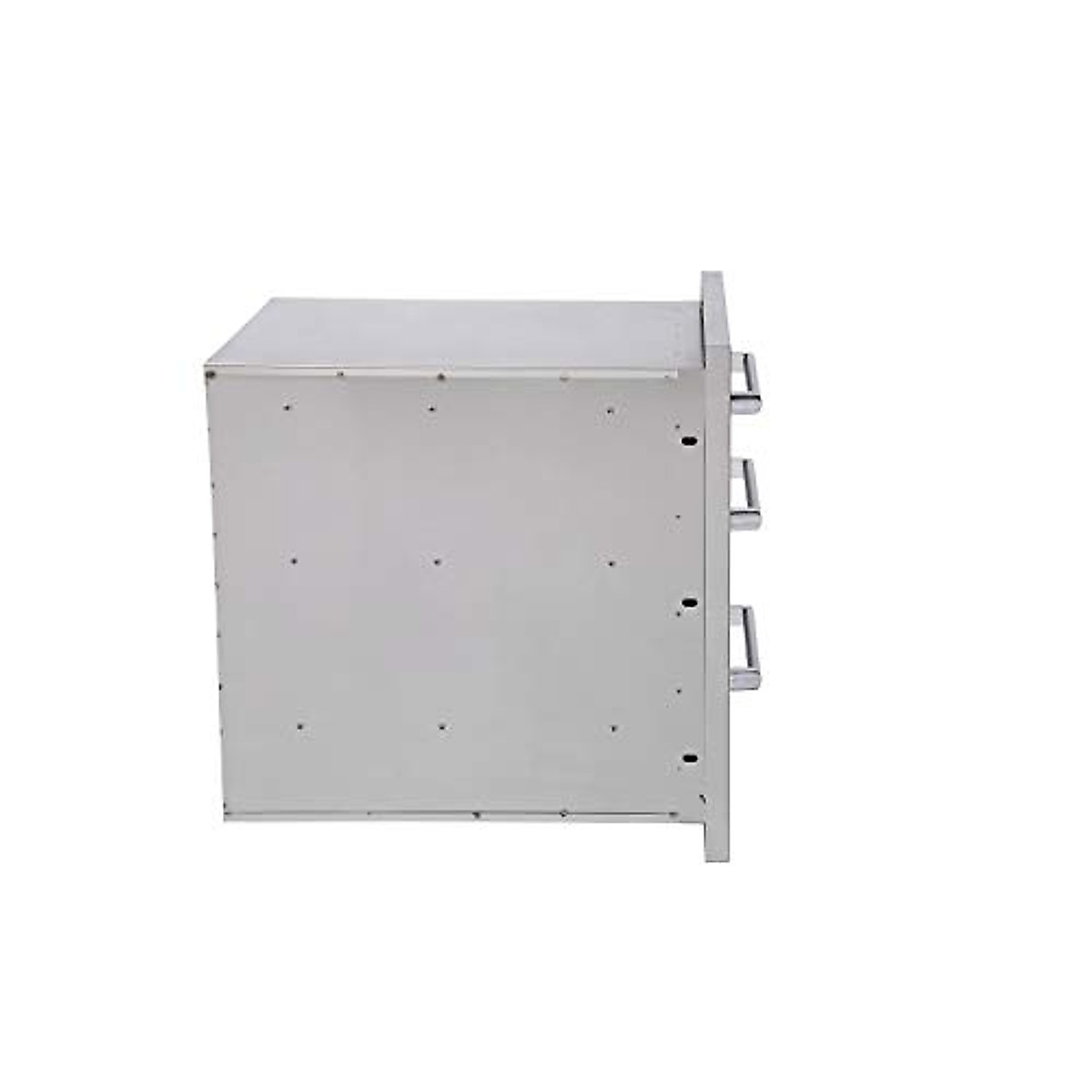 Bonfire Outdoor Kitchen Drawers Stainless Steel Built-in Triple Drawers L16.5 x W21.9 x H22 Inches Triple Layer BBQ Drawers for Outdoor Kitchen BBQ Island, 304 Stainless Steel Drawers, CBATD