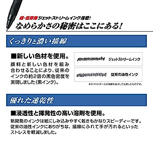 Uni Jetstream Slim Compact, 3 Colors Ballpoint Pen (Black, Red, Blue) 0.5mm, Bordeaux Body (SXE3JSS05.65)