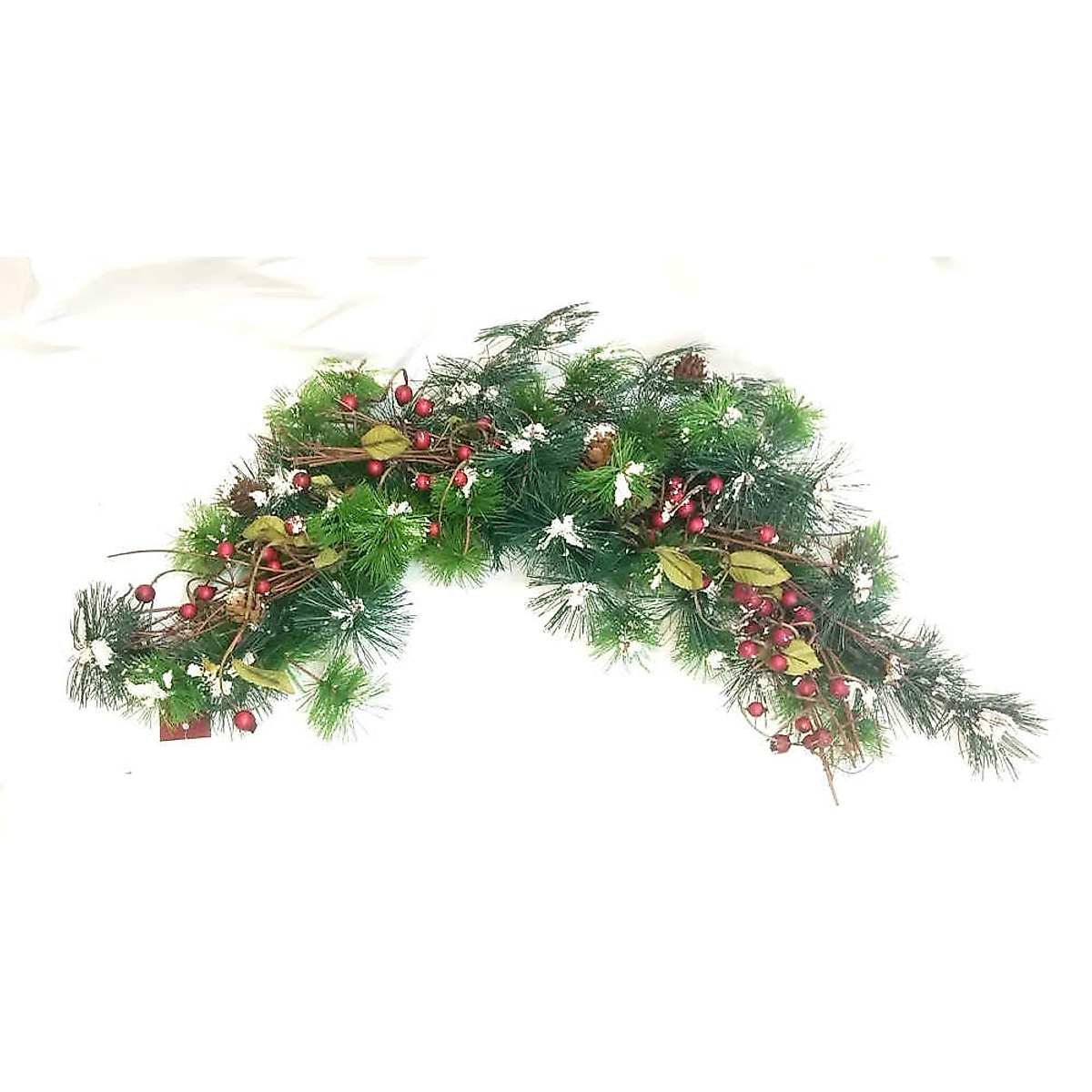 Home For ALL The Holidays 24 Inch Berry and Twigs Swag