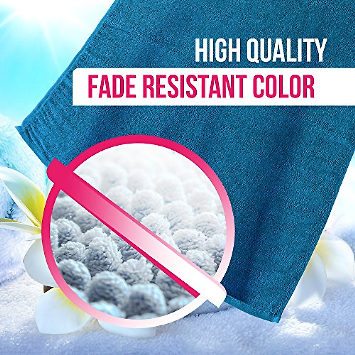 CrystalTowels Bath Towel Set Pack of 7 (27 x 52 Inches) 100% Cotton, Ultra Soft Highly Absorbent Bath Towel, Lightweight and Quick Drying Towels, Multi Colors Brights.