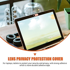 Milisten 6pcs Lens Cover Laptop Cover Slide Webcam Privacy Lens Protector Slide Webcam Cover Shield Cover Webcam Slider Webcam
