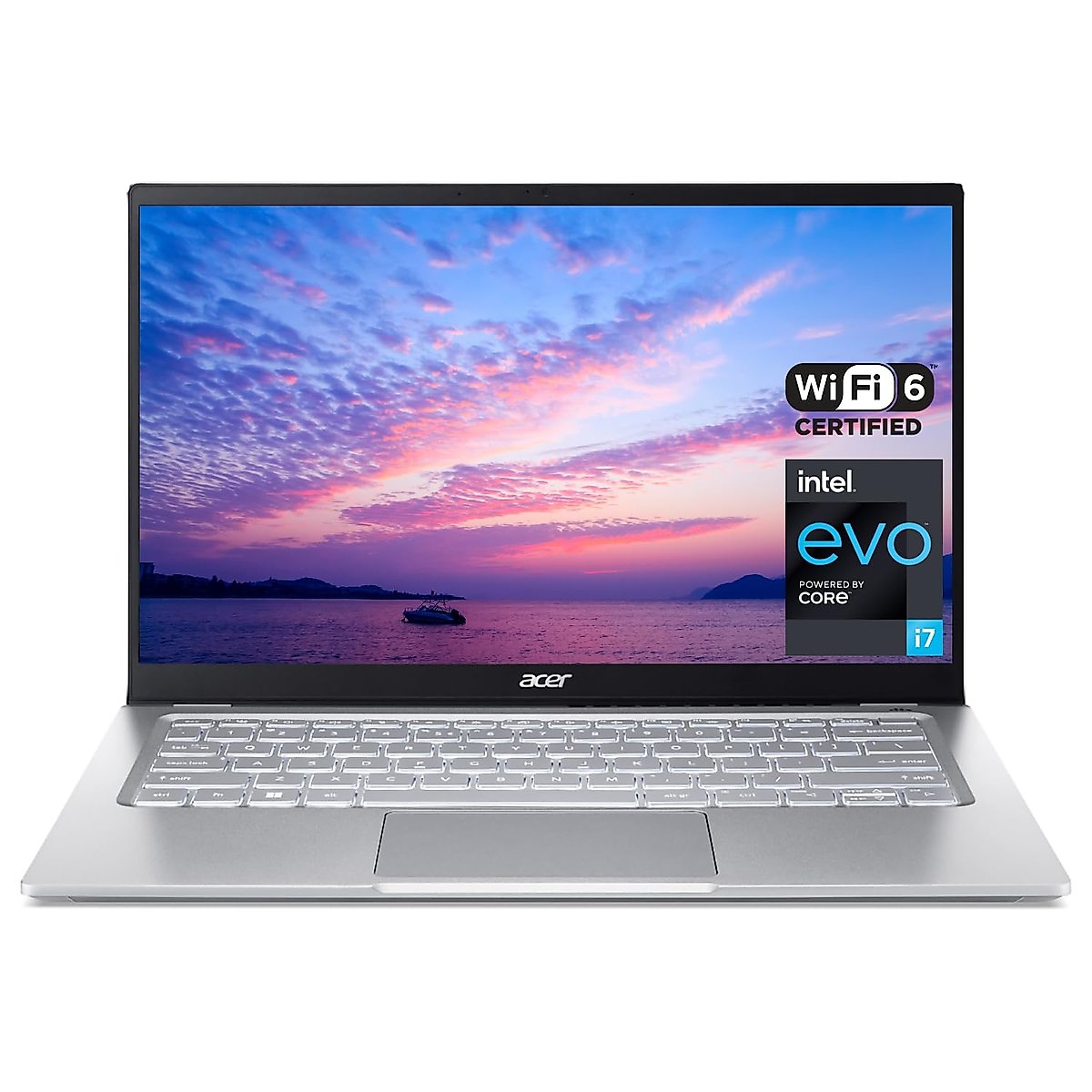 Acer Newest Swift 3 14" 100% sRGB QHD Laptop Computer, Intel 12-Core i7-1260P, 16GB LPDDR4X RAM, 1TB PCIe SSD, Backlit Keyboard, Fingerprint Reader, WiFi 6E, Webcam, Win 11 Home, w/CUE Accrssories