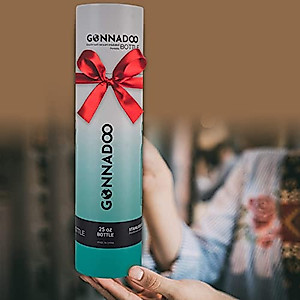 GONNADOO Stainless Steel Insulated Water Bottle 25 oz with 3 Lids, Vacuum, Insulated Stainless Steel, Hot Water, Cold Water, Sports Water Bottle (Black)