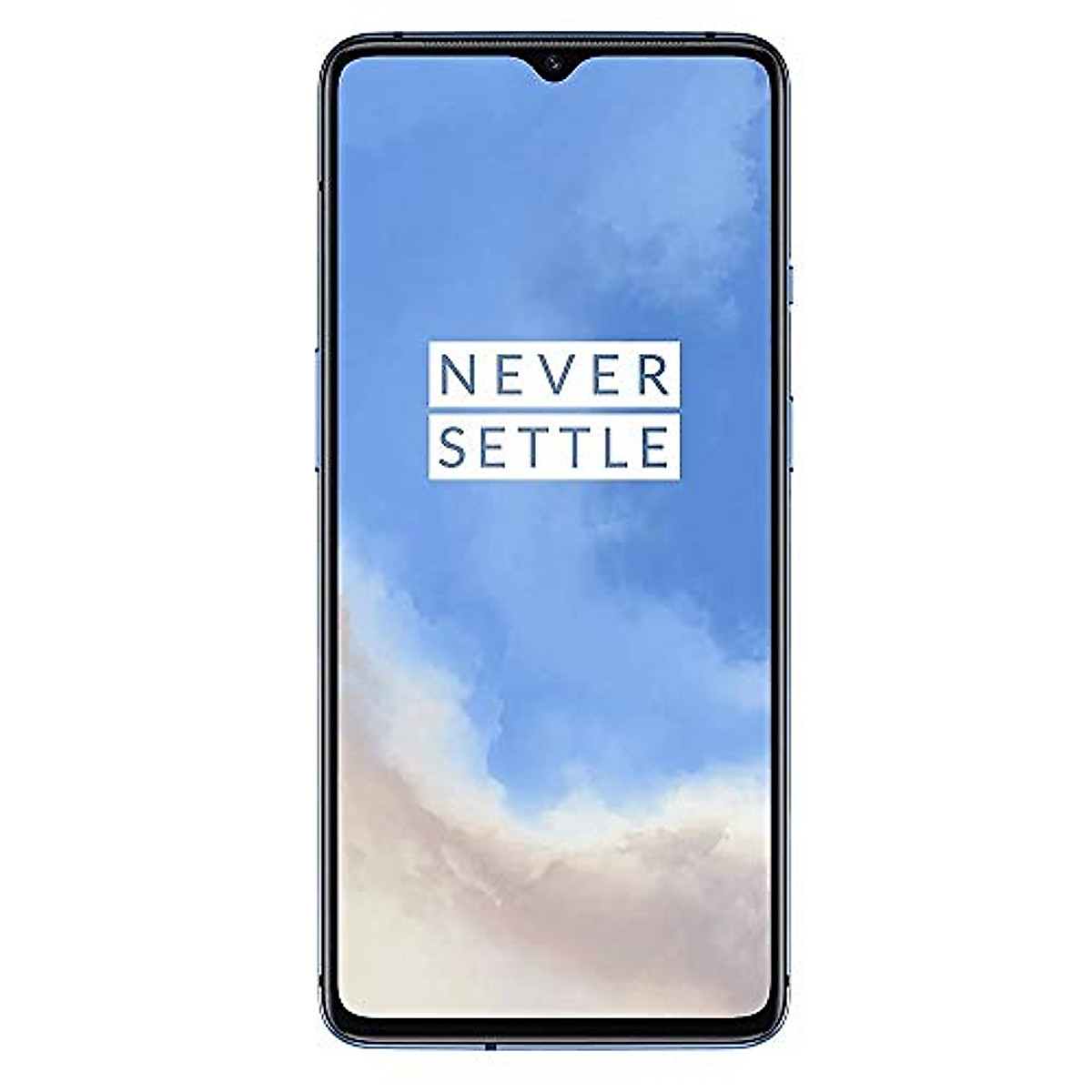 OnePlus 7T (128GB, 8GB) 6.55" AMOLED 90Hz Display, Snapdragon 855+, T-Mobile Unlocked Global 4G LTE GSM (AT&T, Metro, Cricket) (Glacier Blue)