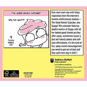 The Good Advice Cupcake 2021 Day-to-Day Calendar: Get Out of Bed You Sexy B*tch!