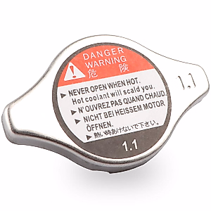 Radiator Cap, Replace 19045-RAA-003, 19045RAA003, 19045 RAA 003 Compatible with Honda, Acura - Accord, Civic, CRV, Element, Fit, Odyssey, Pilot, Ridgeline, S2000, MDX, TL, RDX, RL, RLX, TLX, TSX, ZDX