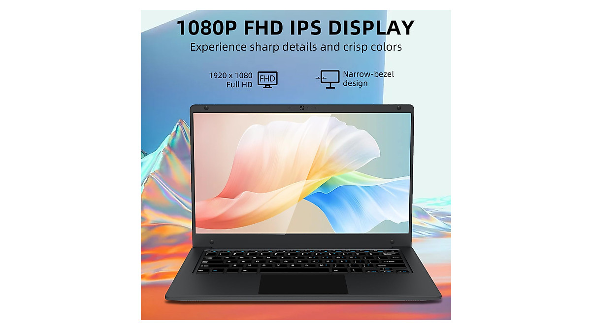 Morostron 13.5" Touch Screen Laptop with Win11 - Powerful & Portable