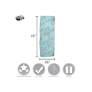 elope Dr. Seuss Oh The Places You'll Go! Lightweight Costume Scarf for Adults and Teens Standard Blue