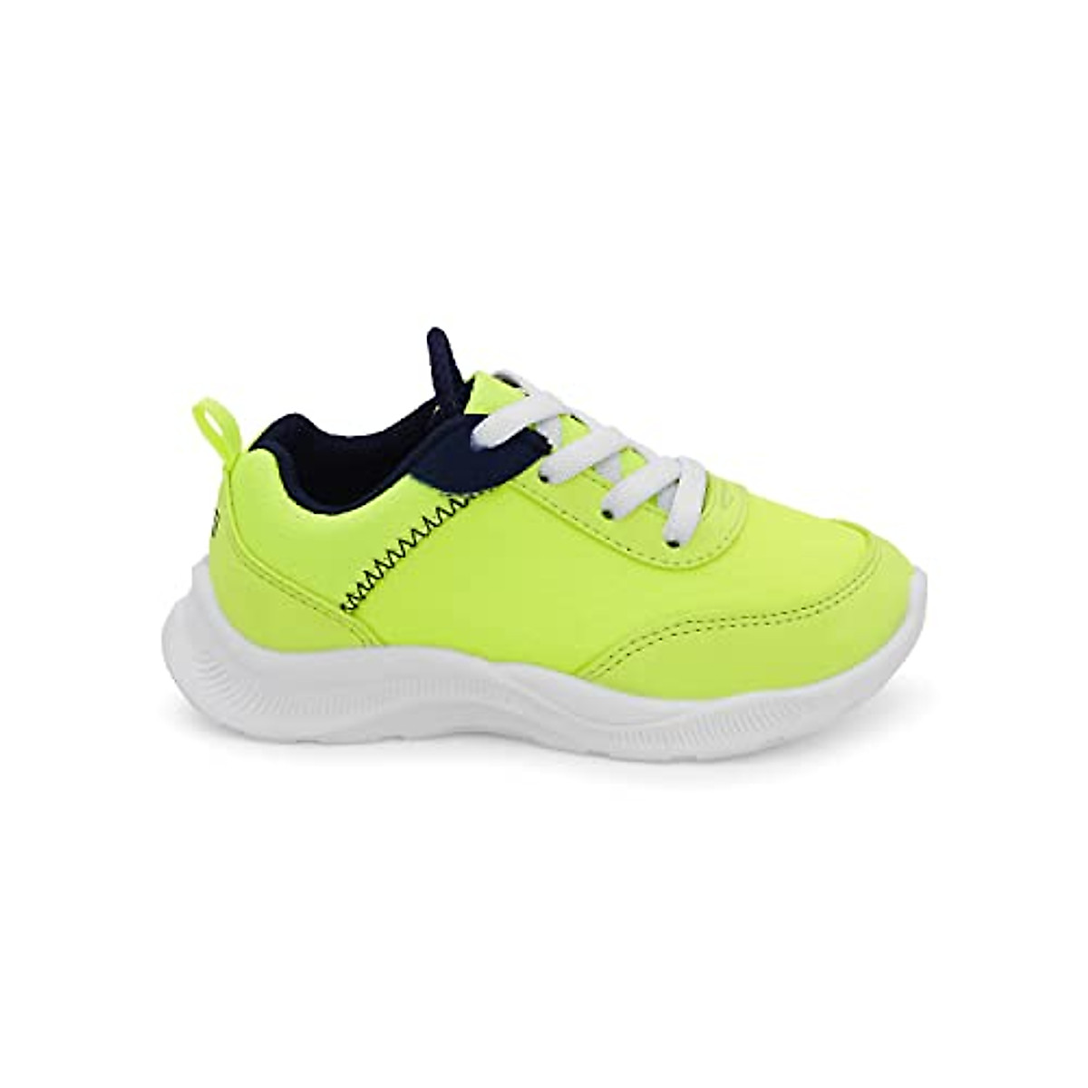 OshKosh B'Gosh Boy's Ajax Athletic Sneaker, Lime, 7 Toddler