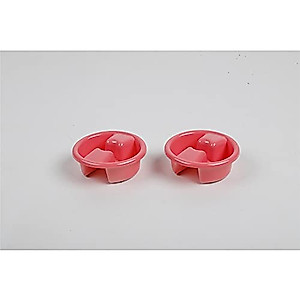 SZDEDA ABS Car Top Roof Knob Button Cover Decorative Trim Fit for Jeep Wrangler JK 2007-2017 Interior Car Accessories (Pink)