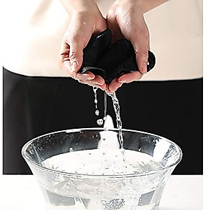 VVUPIC 2-Pack Unisex Cloth Washable Reusable Cover-100% Cotton 3 Layer black outdoor