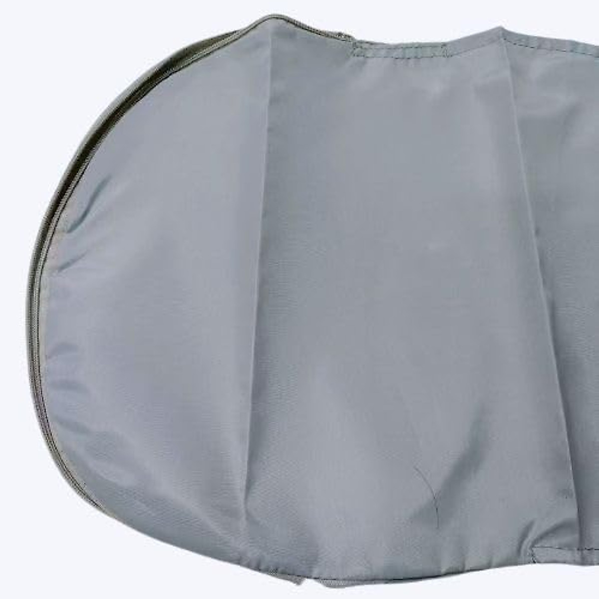 Ophthalmic Grey Universal Phoropter Refractor Protective Dust Cover Nylon Zipper 19" L x 13" W