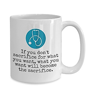 momima Stethoscope Mug If You Don T Sacrifice White Coat Ceremony Gifts For Medical