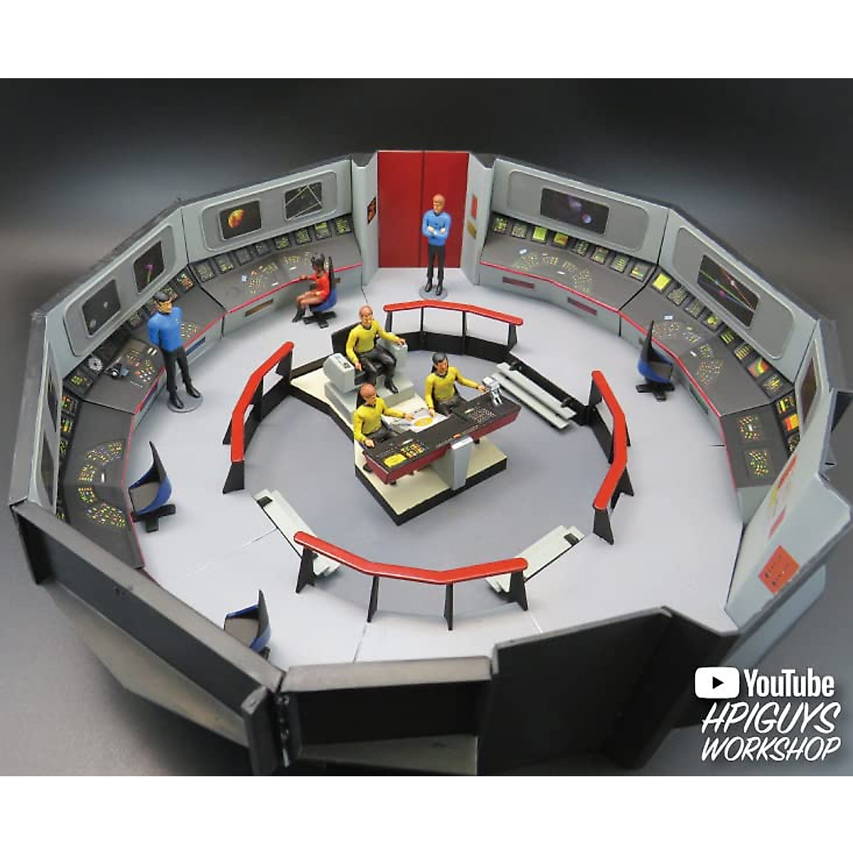 Star Trek U.S.S. Enterprise Bridge 1:32 Scale Model Kit by AMT