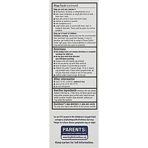 Cold, Cough, and Sore Throat, Mucinex Children's Cold, Cough, & Sore Throat Liquid, Mixed Berry, 4oz (Packaging May Vary) Controls Cough, Relieves Nasal & Chest Congestion, Thins & Soothes Sore Throat