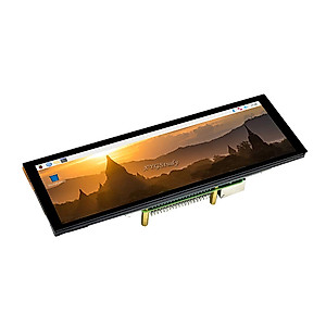 7.9 inch Raspberry Pi IPS Capacitive HDMI LCD 400×1280 Touch Screen Display Monitor Toughened Glass Panel Supports Raspberry Pi 4 3 2 Model B B+ A+ Jetson Nano Windows 10/8.1/8 / 7 @XYGStudy