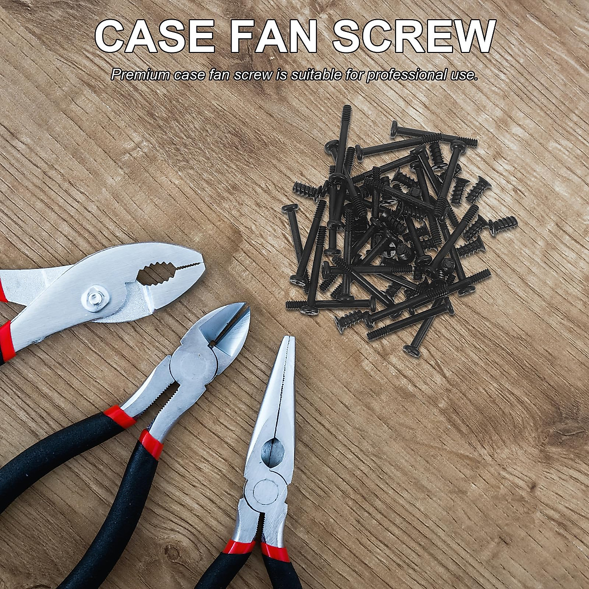 ULTECHNOVO 60pcs Laptops Computer Screw Kit Short Screws CPU and Motherboard Case Fan Mount Screws Self- Tapping Screws Small Screws Assortment Kit Case Fan Screw Kit Ssd Socket