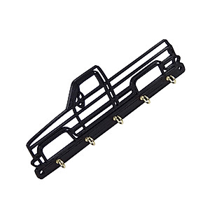 Generic Key Holder Hanger Rack Compatible with Chevy Chevrolet 1987 C10 Square Body Pickup Keys and Keychains Accessory, Black