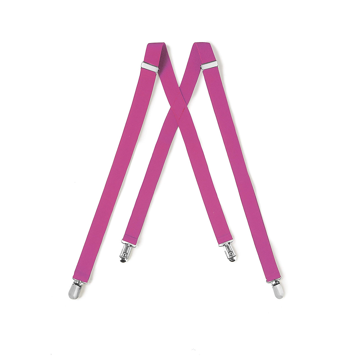 Suspender & Bow Tie Set (Adult, Fuchsia)