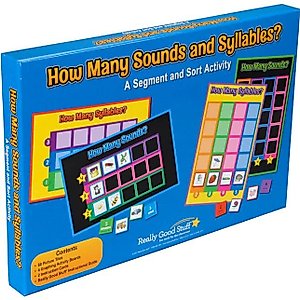 Really Good Stuff How Many Sounds and Syllables A Segment and Sort Activity