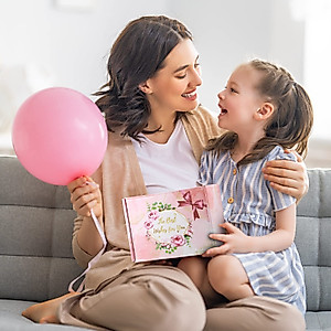 Shihanee 11pcs Valentine‘s Day Gifts for Women Birthday Relaxing Gifts Baskets Box Spa Sets Birthday Bath Set Insulated Wine Tumbler Set for Mother Sister Girlfriend Wife Friend(Rose)