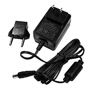 HQRP AC Adapter Power Supply Compatible with Roland TD-3, TD-4, TD-6, TD-6V, TD-8, TD-9, TMC-6, TU-1000 [UL Listed] + Euro Plug Adapter