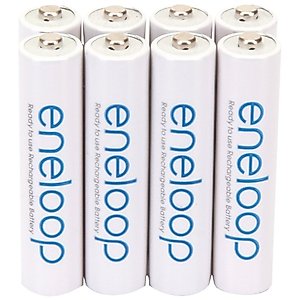 PANASONIC AAA ENELOOP BATT 8 PK / BK-4MCCA8BA /