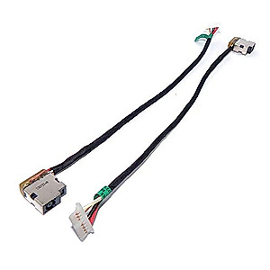 Charging Port DC in Power Jack Cable Replacement for HP 15-an 15-an050nr 837610-001 833596-SR7