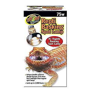 Zoo Med Repti Basking Spot Lamp Replacement Bulb 75 Watts - Pack of 3
