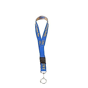 Greekgear Sigma Gamma Rho Woven Embroidered Lanyard
