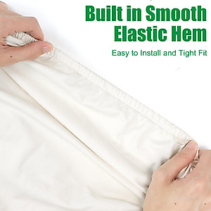 Forestchill Indoor Air Conditioner Cover for U-Shaped Window AC Unit, Wind Proof & Dust Proof Indoor AC Cover with Sealing Tape, for Inside U-Shape Window Air Conditioner