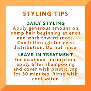 Cantu Argan Oil Leave-In Conditioning Repair, Cream 16 Ounce