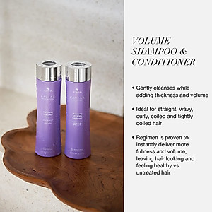 Alterna Caviar Anti-Aging Multiplying Volume Shampoo, Conditioner, Styling Mist Regimen Starter Set | For Fine, Thin Hair | Create Instant Volume and Thickness | Sulfate Free