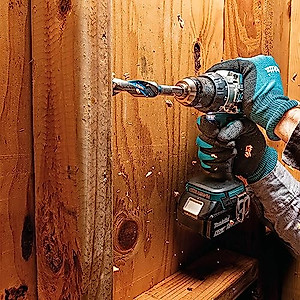 Makita XPH16T 18V LXT® Lithium-Ion Compact Brushless Cordless 1/2" Hammer Driver-Drill Kit (5.0Ah)