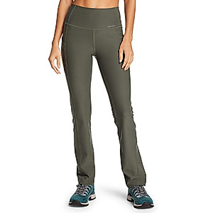Eddie Bauer Women's Trail Adventure High-Rise Pants, Dark Loden, Medium
