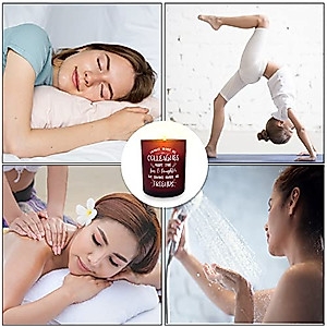 Scented Candles Gifts for Women - Coworker Candles Gifts - Colleagues Leaving, Goodbye Farewell Gfits, Good Luck, Appreciation Gifts, Birthday Gifts for Women, Coworker, Funny Candle Gifts (Vanilla)