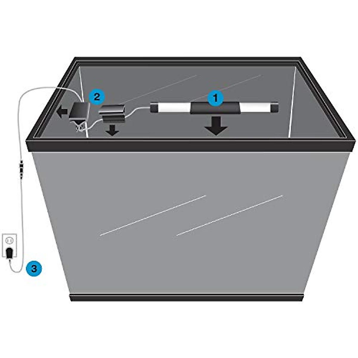 Glofish Four Mode Cycle Light for Interactive Aquariums