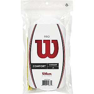 WILSON Pro Overgrip (30-Pack), White