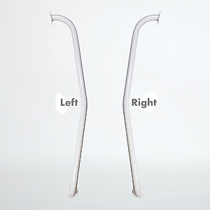 NRS Healthcare Newel Post Grab Rail Right Handed