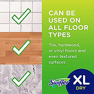 Swiffer Sweeper X-Large Dry Sweeping Cloth Refills Unscented 16 Count