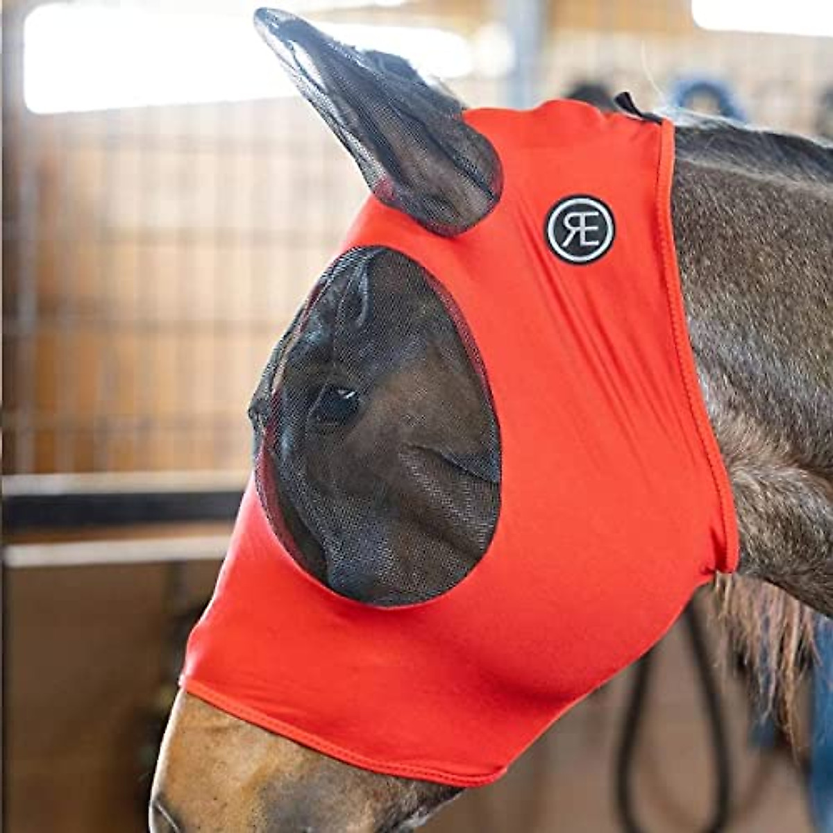 Reinsman Guardian Lycra Fly Mask Red Medium