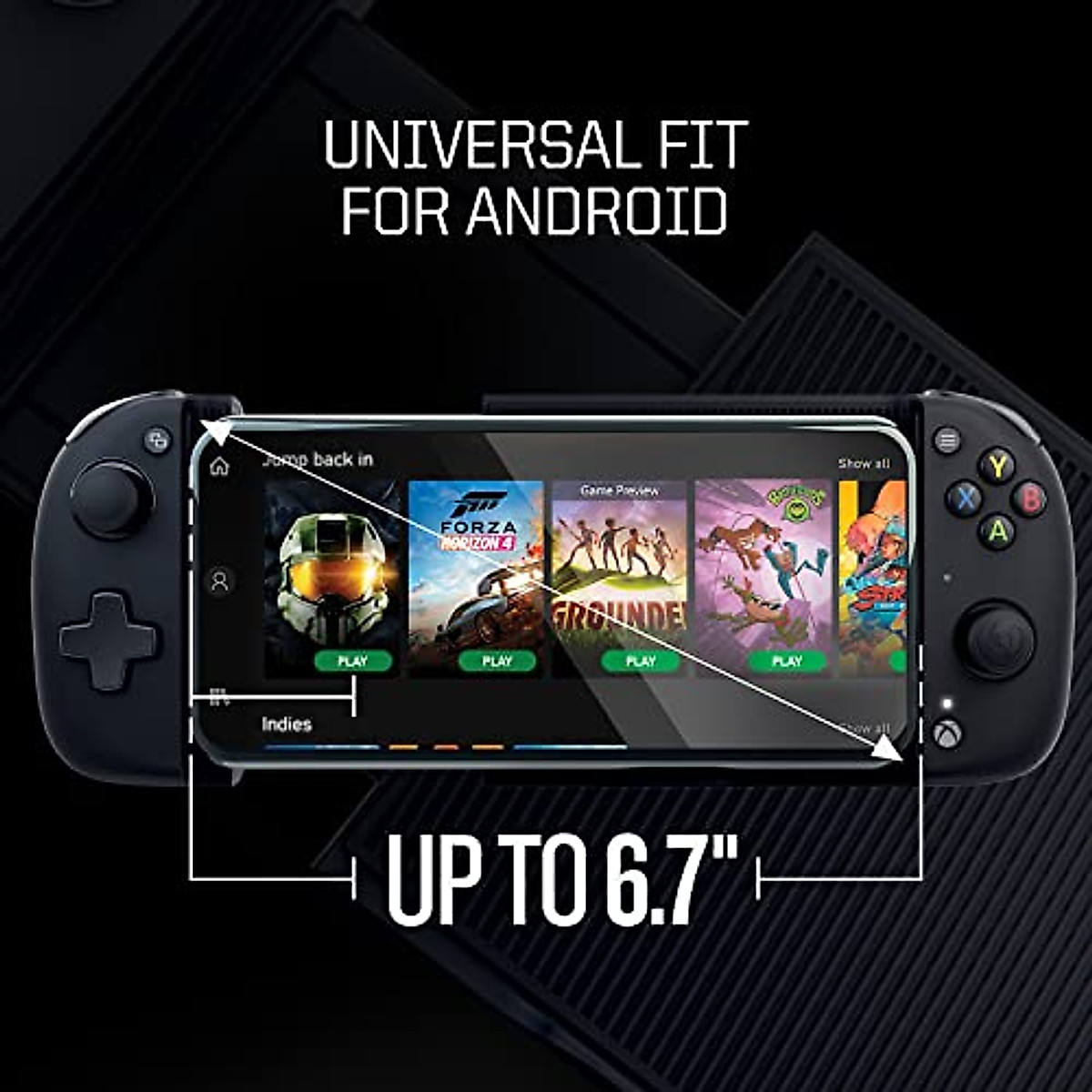 RIG Nacon MG-X for Android - Wireless Mobile Gaming Controller for Android Smartphones