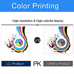 LCL Compatible Toner Cartridge Replacement for OKI C332dn C332 MC363dn 46508704 MC363 (1-Pack Black)