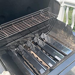 Cmanzhi S6F030 (7-Pack) S6F041 (4-Pack) 16Ga Stainless Steel Replacement Parts for Weber Genesis II E/ES-410, Genesis II E-410, Genesis II S-410, Genesis II LX E-440