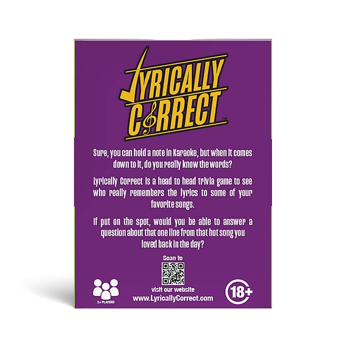 Lyrically Correct Music Trivia Card Game | Multi-Generational Family Gatherings, Adult Game Night and Fun Trivia (The Revival Gospel)