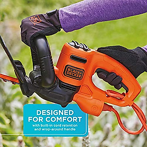 BLACK+DECKER 18-Inch Electric Hedge Trimmer (BEHT200)