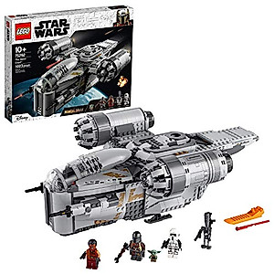 LEGO Star Wars The Razor Crest 75292 Mandalorian Starship Toy, Gift Idea for Kids, Boys and Girls with The Child 'Baby Yoda' Minifigure (Exclusive to Amazon)