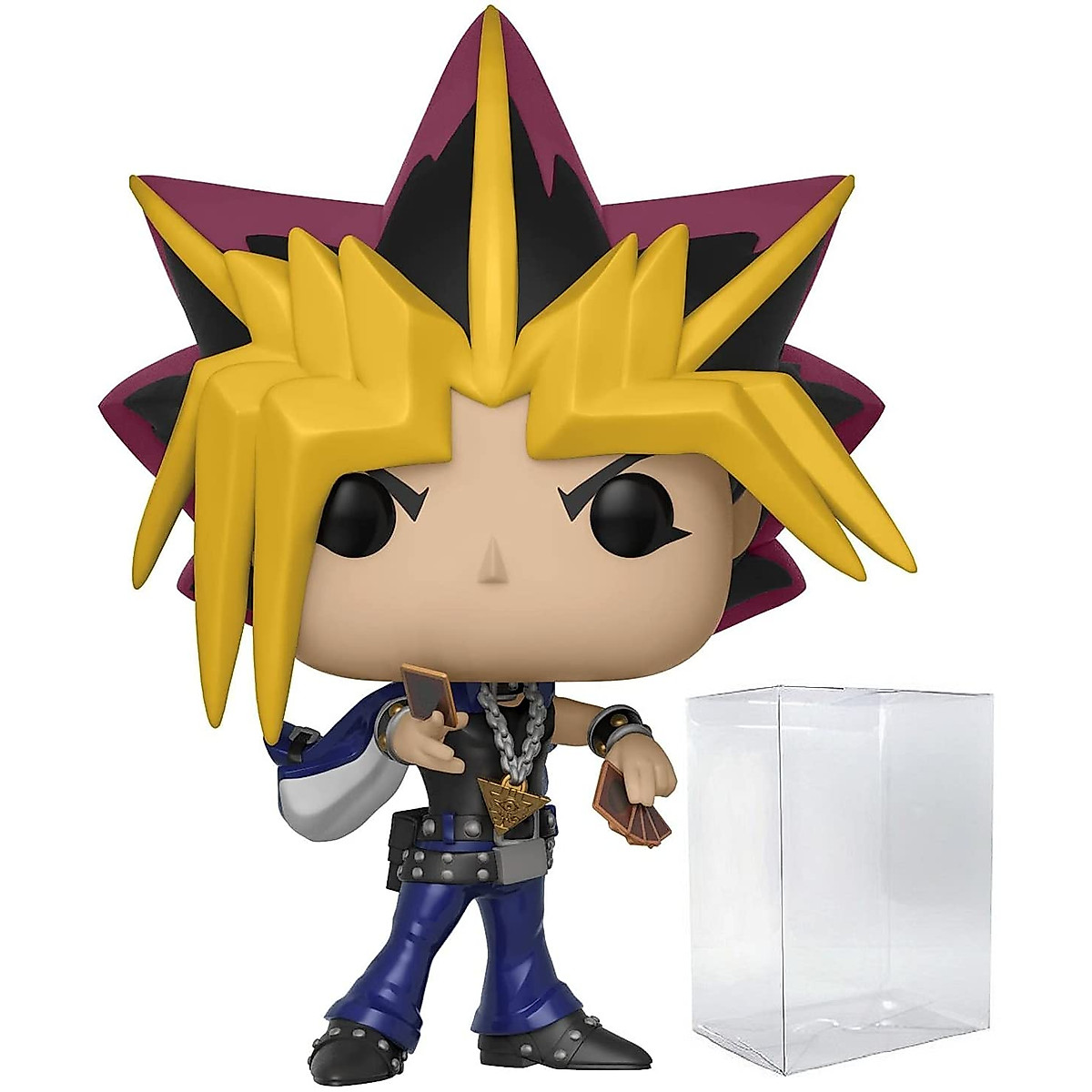 POP Yu-Gi-Oh! - Yami Yugi Funko Pop! Vinyl Figure (Bundled with Compatible Box Protector Case), Multicolored, 3.75 inches
