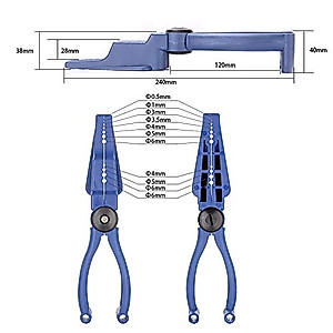 Plastic Pliers, Home Tool Auxiliary Pliers, Jelanry Secure Nails Anti-smashing finger Joint Pliers for More Safety for Hammering Nails Easy to Position and Keeps Fingers Safe